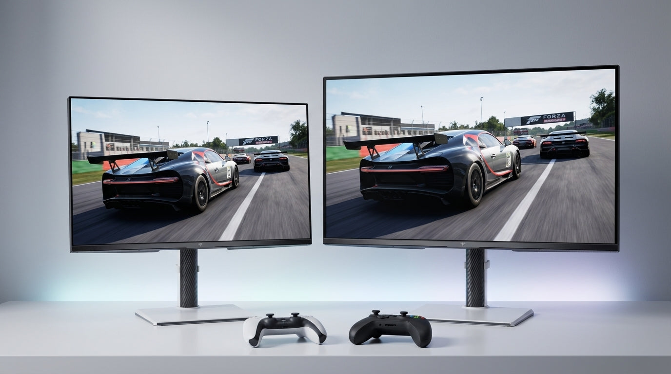 27 vs 32 Inch Console Monitor: Which Size for PS5 & Xbox?