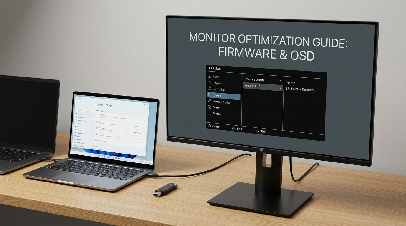 Monitor Firmware Update Guide: 2026 OSD And Flashing