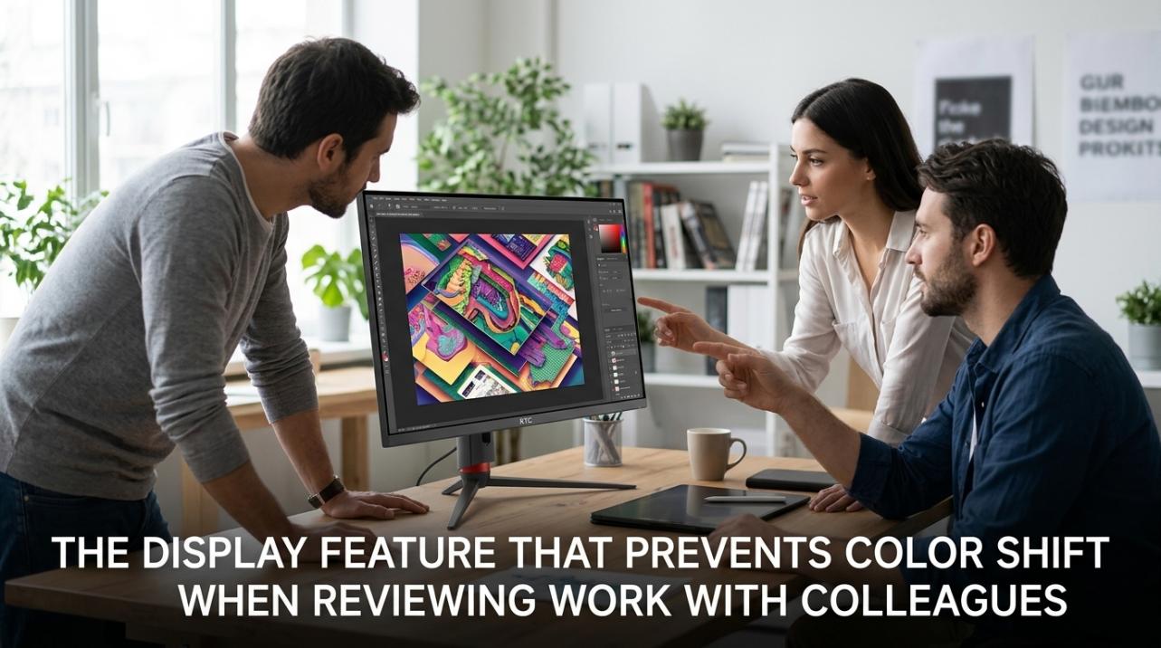 Prevent Monitor Color Shift with Wide Viewing Angles