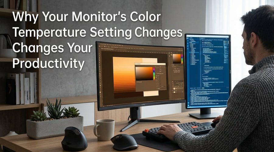 Best Monitor Color Temperature for Productivity & Focus
