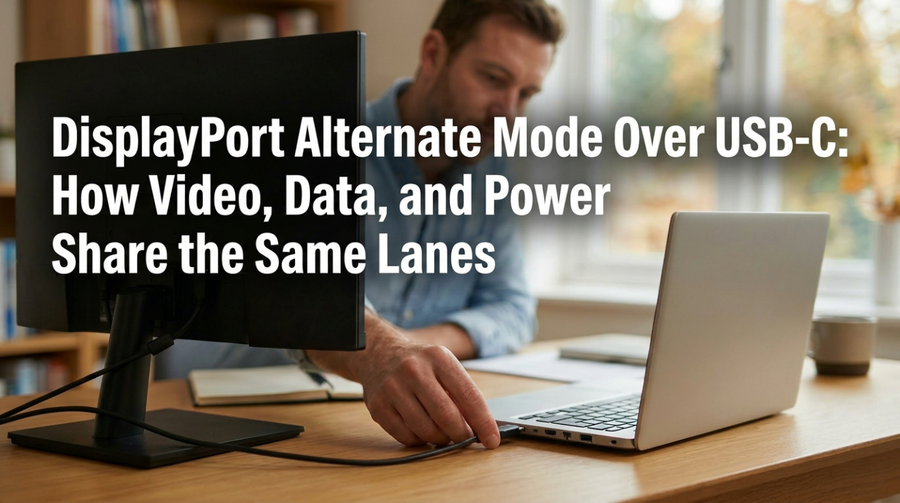 DP Alt Mode: How USB-C Handles Video, Data & Power