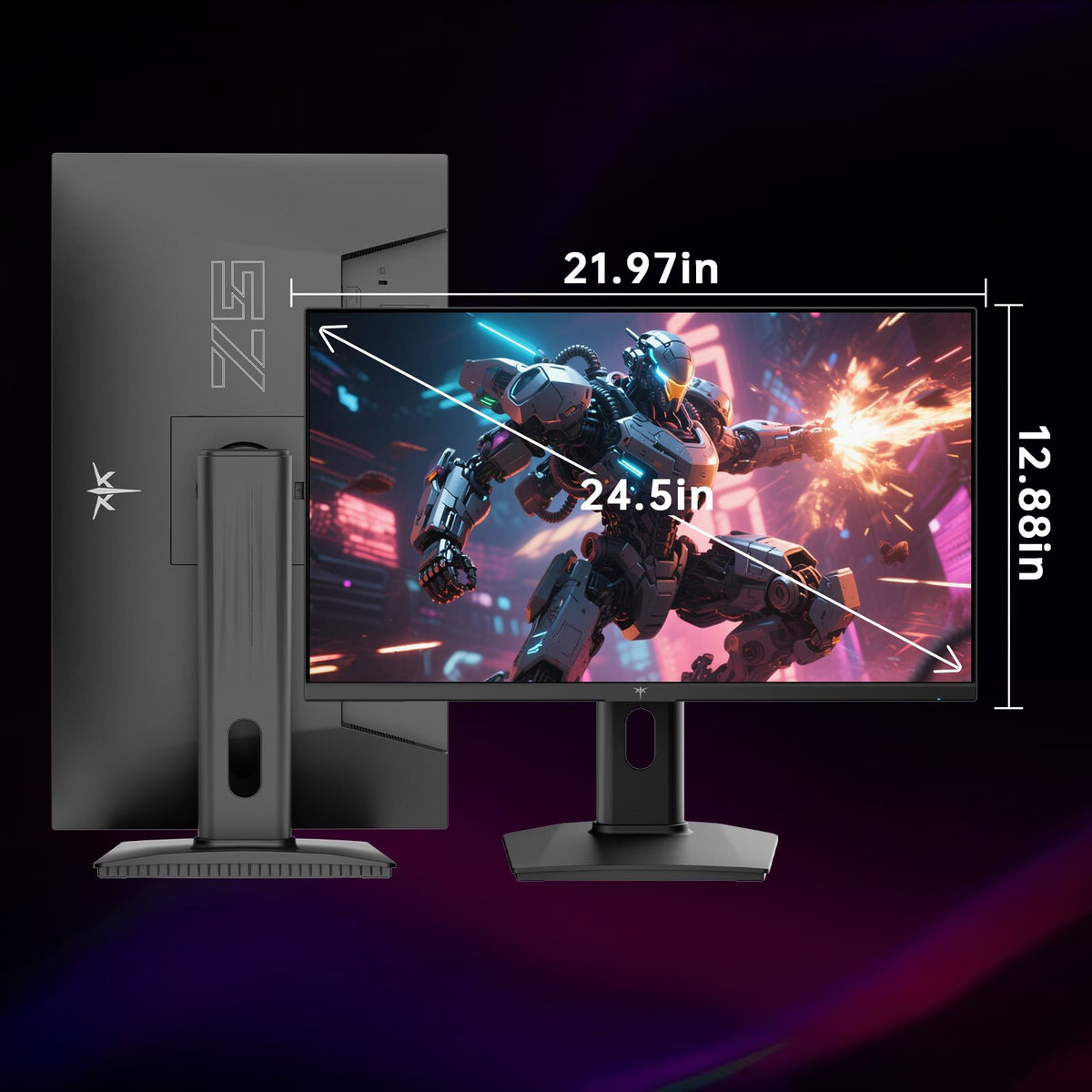 24.5" 300Hz Fast IPS Vertical Gaming Monitor