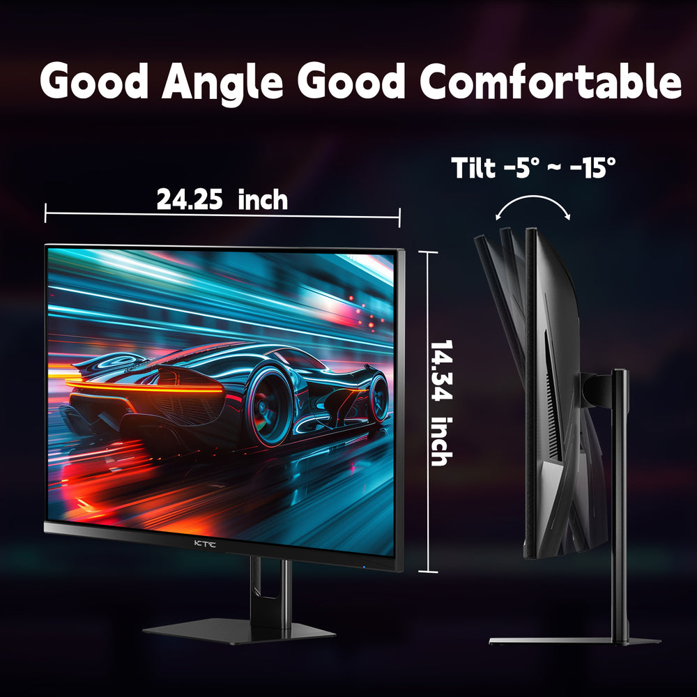 27" 180Hz Gaming Monitor | 1ms FHD Fast IPS Wall Mount - KTC