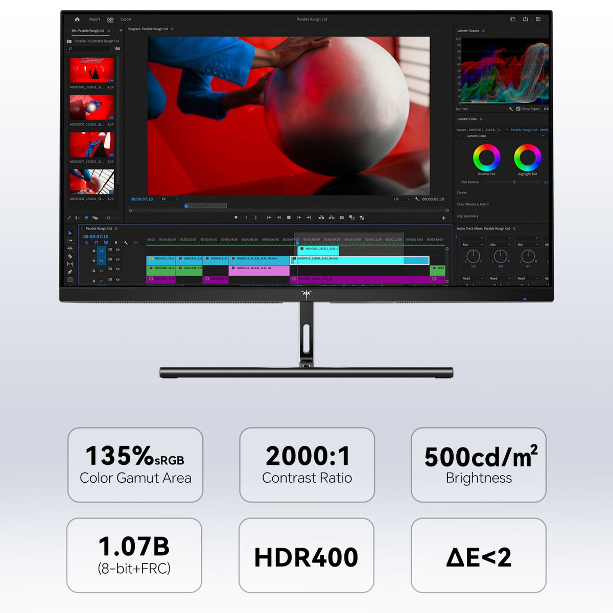 27" 5K 5120x2880 IPS Monitor for CreatorsA