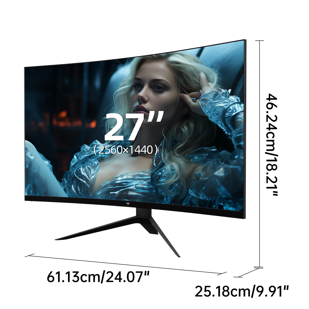 27" 180Hz 1440P Gaming Monitor | 1ms Curved Display