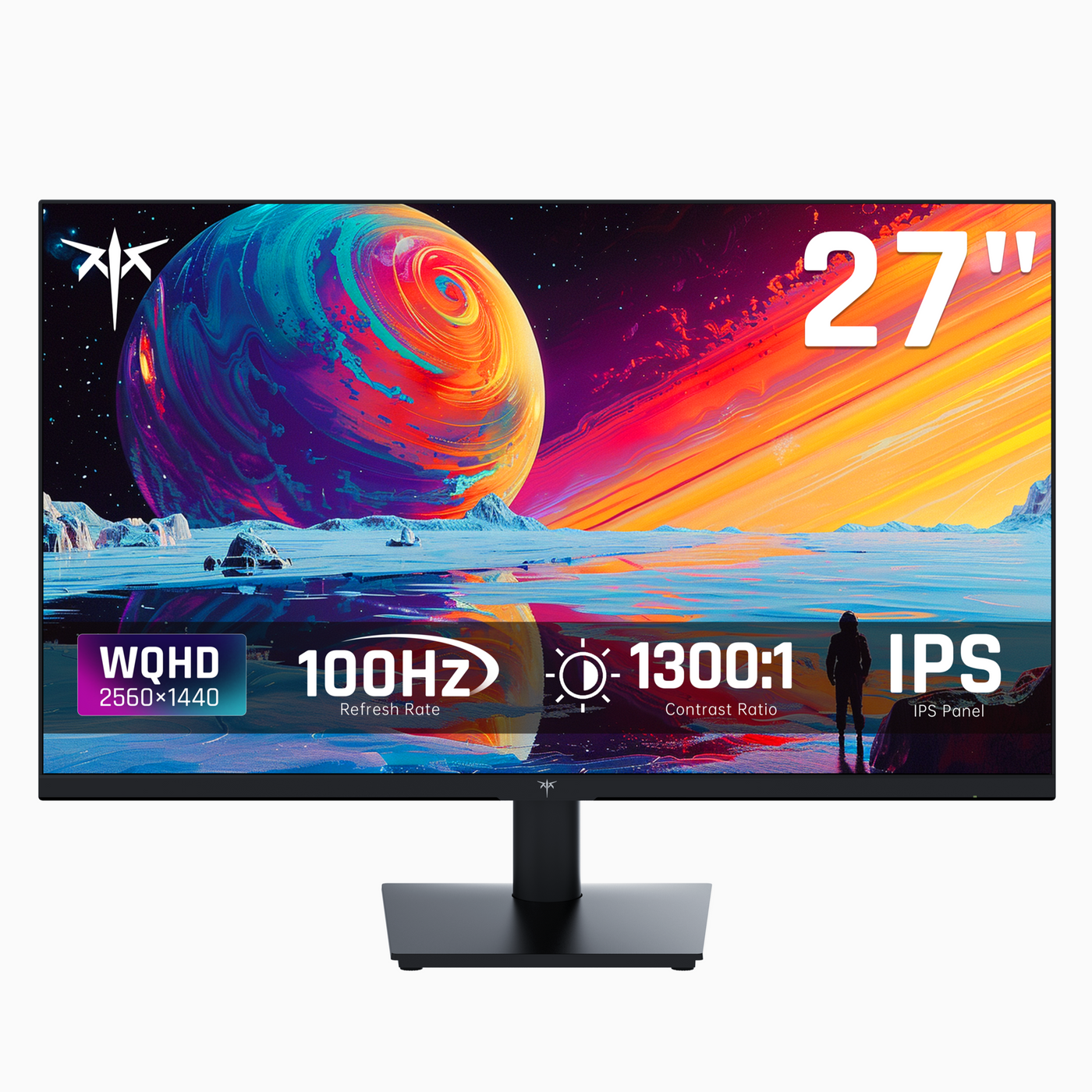 KTC 24" 27" 2K IPS Monitor - 100Hz 123% sRGB for home office