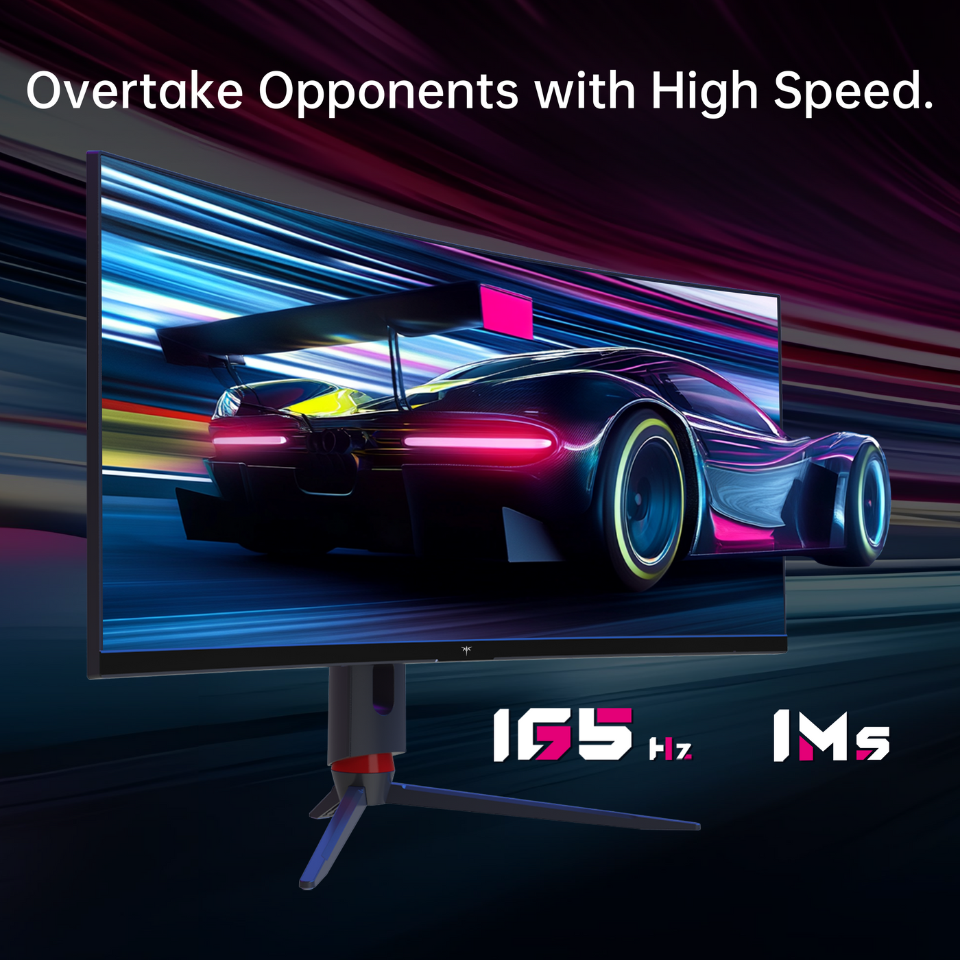 KTC 34" 2K 165Hz/1ms 1500R Curved Gaming Monitor | H34S18S