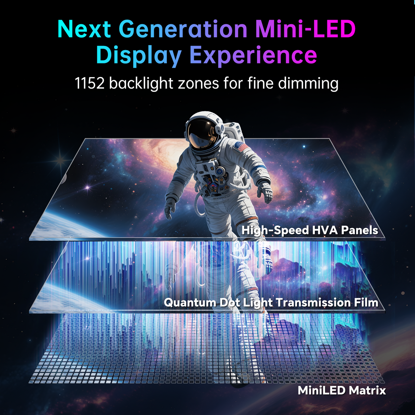 27" 4K 160Hz Mini-LED Monitor with HDR1400
